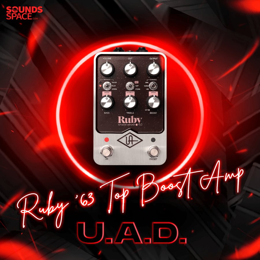 UAD Ruby '63 Top Boost Amp, buy UAD Ruby '63 Top Boost Amp, UAD Ruby '63 Top Boost Amp plugin ...